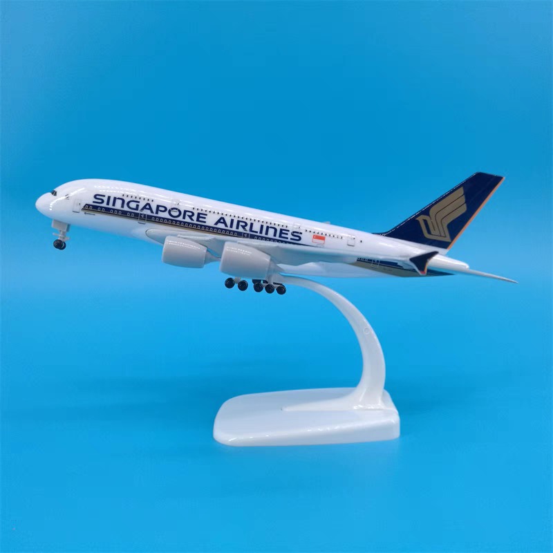 Singapore Airlines (SIA, SQ) AirBus A380 Airplane Model (1:400) [Model ...