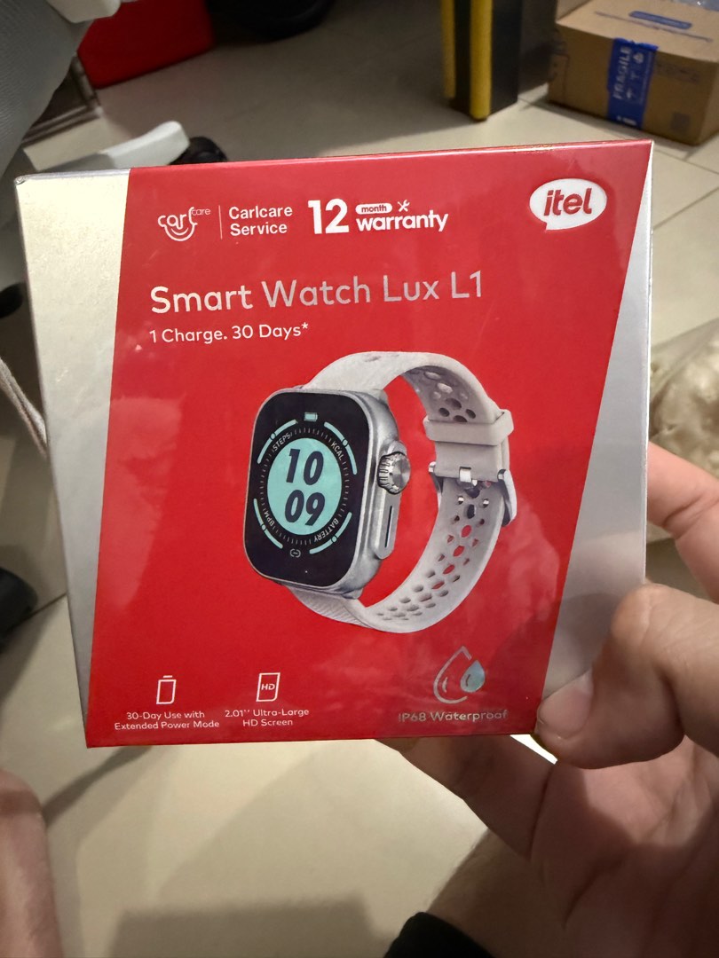 *Smartwatch Lux L1 Brand New*, Elektronik, Bagian Komputer & Aksesoris ...
