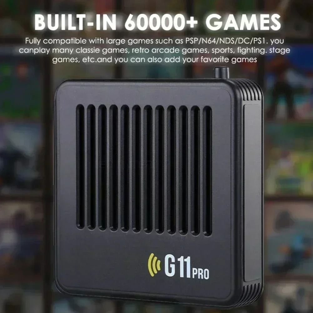 Video Game Console G11 Pro Built-in 60000 Game 4K HD 2.4G 256GB ...