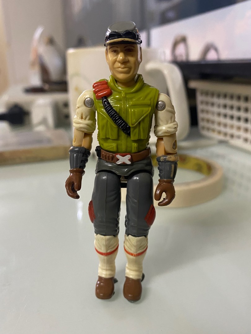 Vintage 1986 GI Joe Cross Country ARAH H.A.V.O.C. Driver Hasbro Broken ...