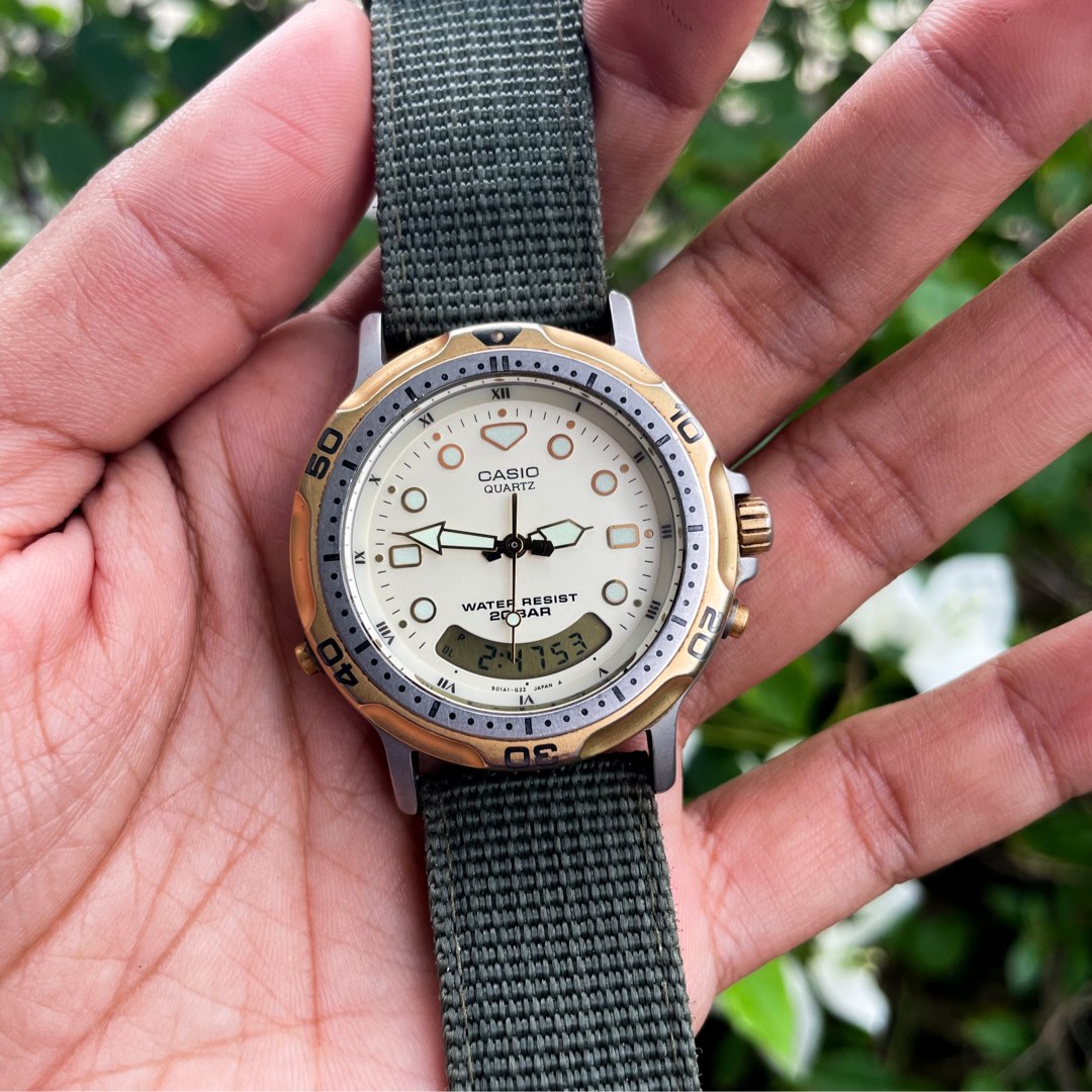 Vintage Casio Diver, Men's Fashion, Watches & Accessories, Watches on ...