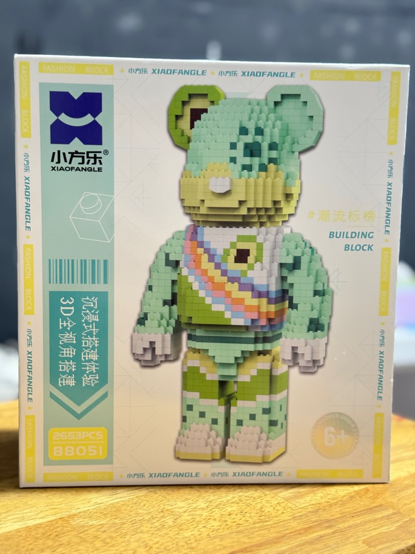 Xiaofangle Building Block Bearbrick COLLECTIBLES, Hobbies & Toys, Toys ...