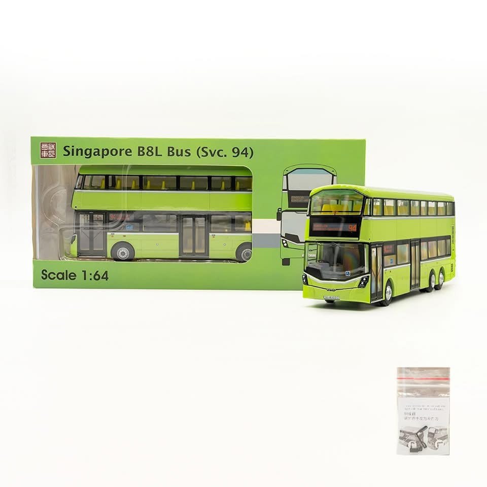 1/64 SBS Transit Volvo B8L Singapore Bus (Svc. 70M) SG4003D, Hobbies ...