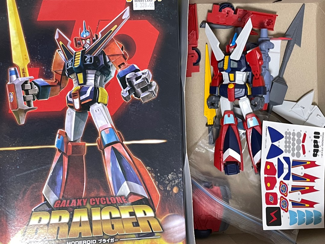 二手 銀河旋風 goodsmile braiger moderoid 模型, 興趣及遊戲, 玩具 & 遊戲類 - Carousell