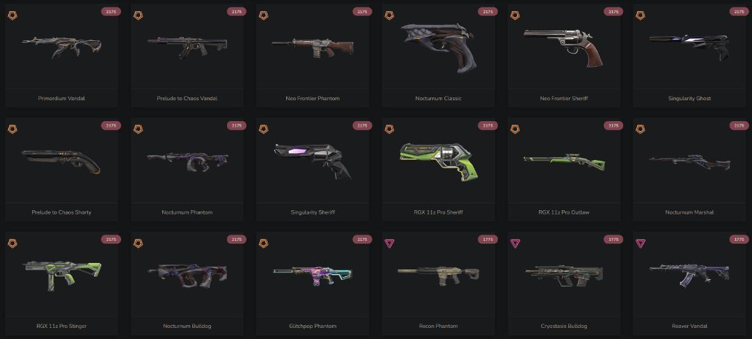 ( URGENT SALE ) WTS Valorant Account 55 Premium Skins TTS RM4154.00 ...
