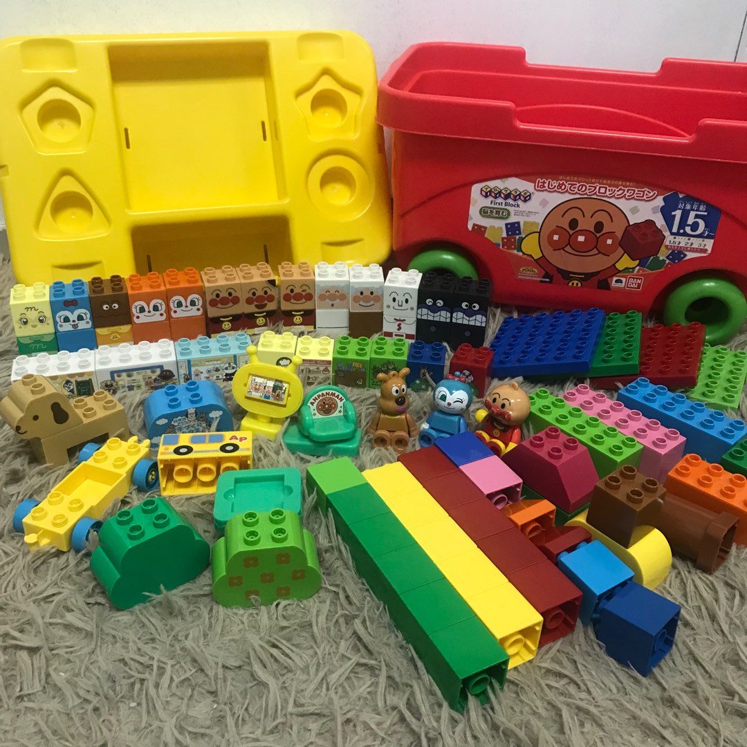 ANPANMAN BLOCK LABO FIRST BLOCK, Hobbies & Toys, Toys & Games on Carousell