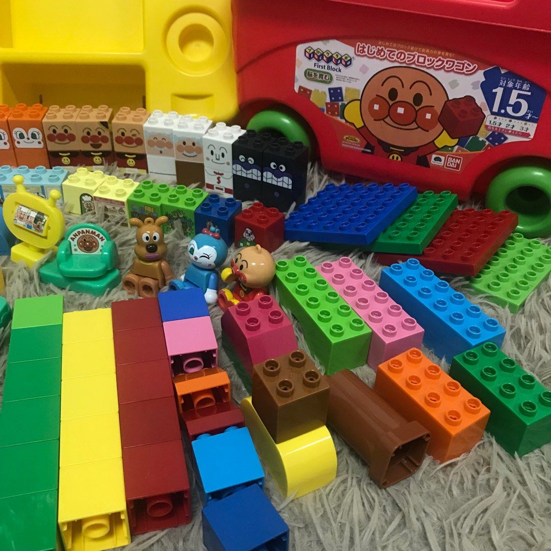 ANPANMAN BLOCK LABO FIRST BLOCK, Hobbies & Toys, Toys & Games on Carousell