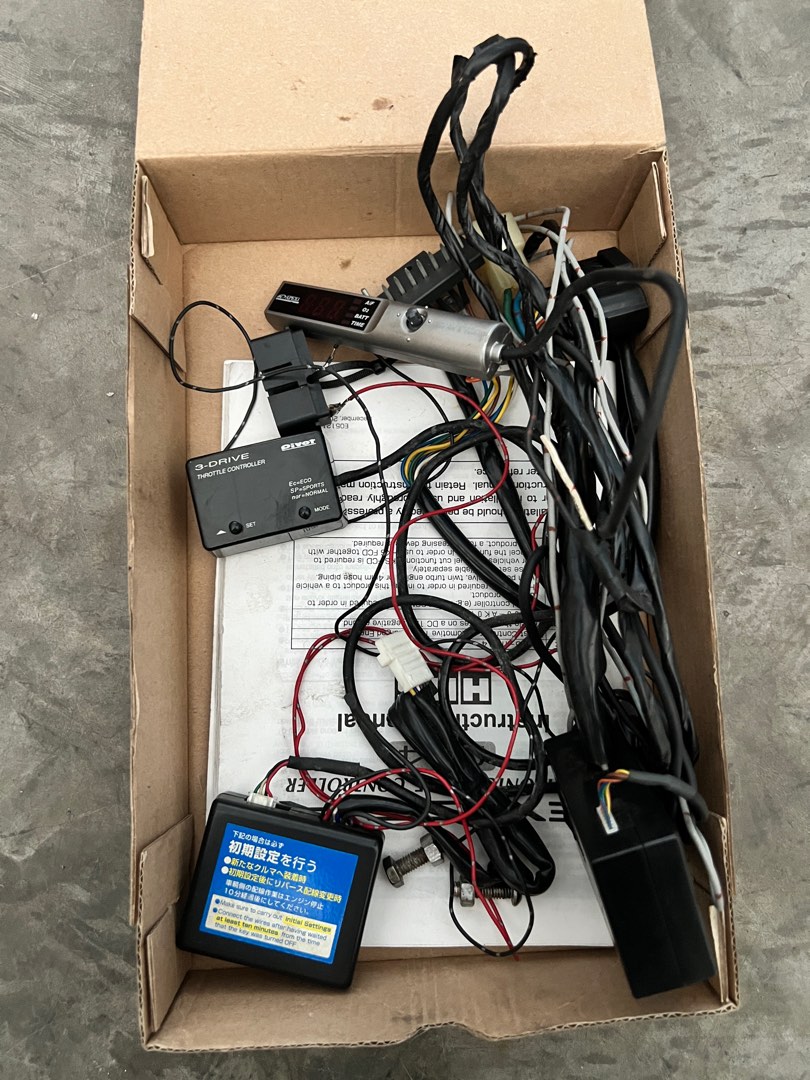 Apexi Pen Turbo Timer, Pivot 3 Drive Throttle Controller, Car ...