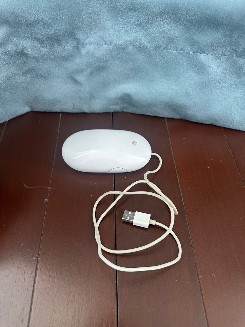 Apple Mighty Mouse A1152 Wired USB (MB112ZM/B), Computers & Tech, Parts ...