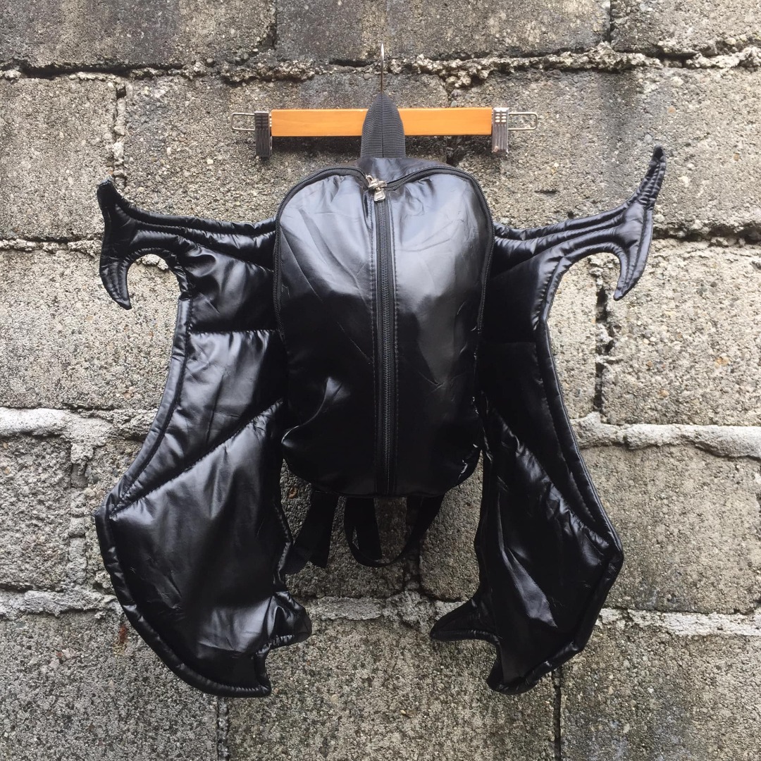 Archival Bat Wing Backpack Custom Undercover Avantgarde Bag Opium, Men ...