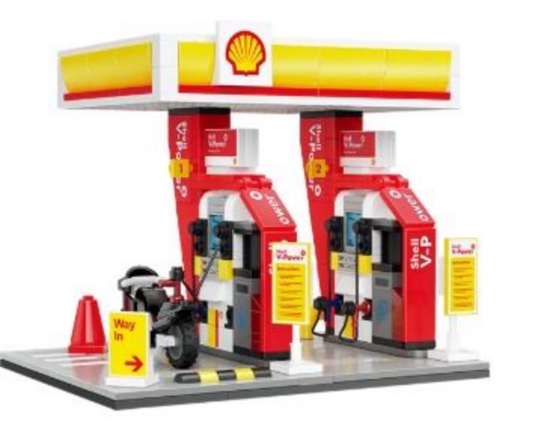 Brand New Cada Shell Petrol station brick set, Hobbies & Toys, Toys ...