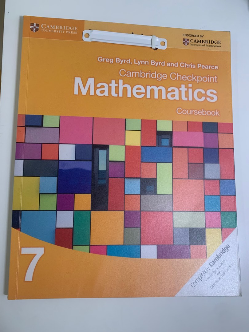 cambridge checkpoint mathematics coursebook 7, Hobbies & Toys, Books ...
