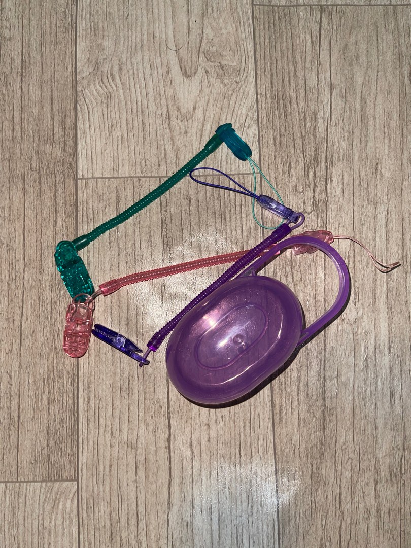 Clip pacifier & nappy cream, Babies & Kids, Baby Monitors on Carousell