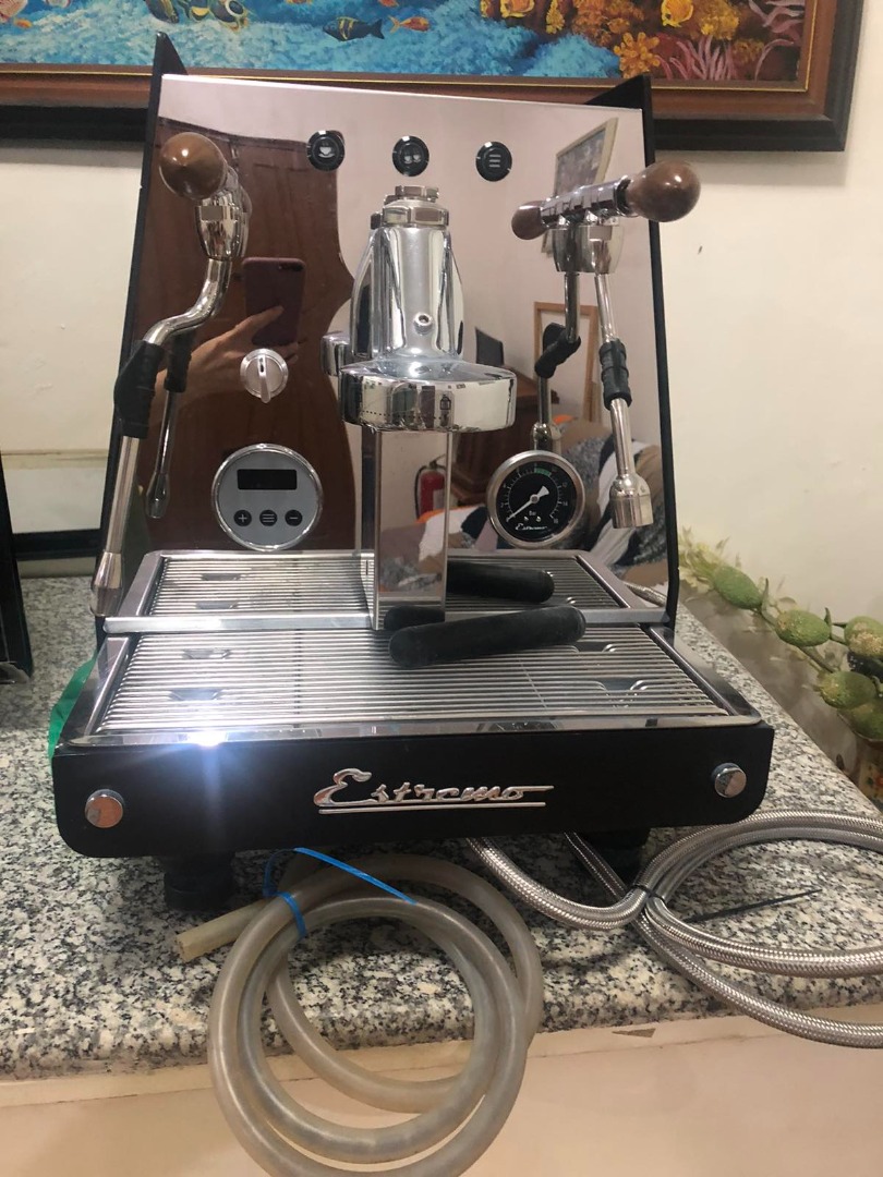 Estremo Commercial Manual Coffee Machine Coffee Maker with Water Tank ...