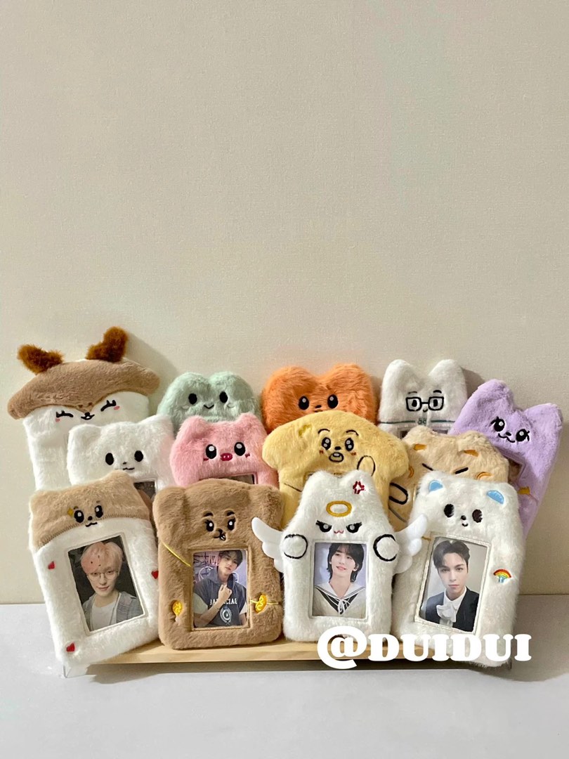FANMADE SEVENTEEN FLUFFY PC HOLDER, Hobbies & Toys, Memorabilia ...