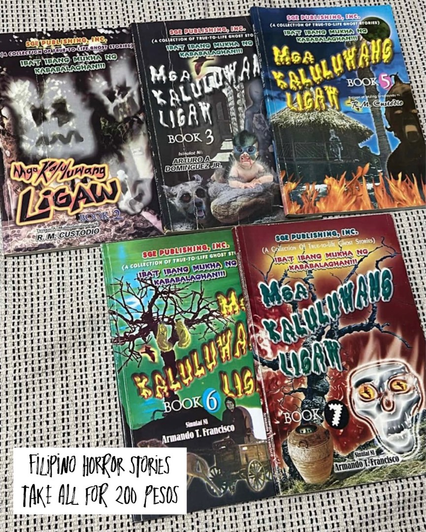 Filipino Horror Stories for 200, Hobbies & Toys, Books & Magazines ...