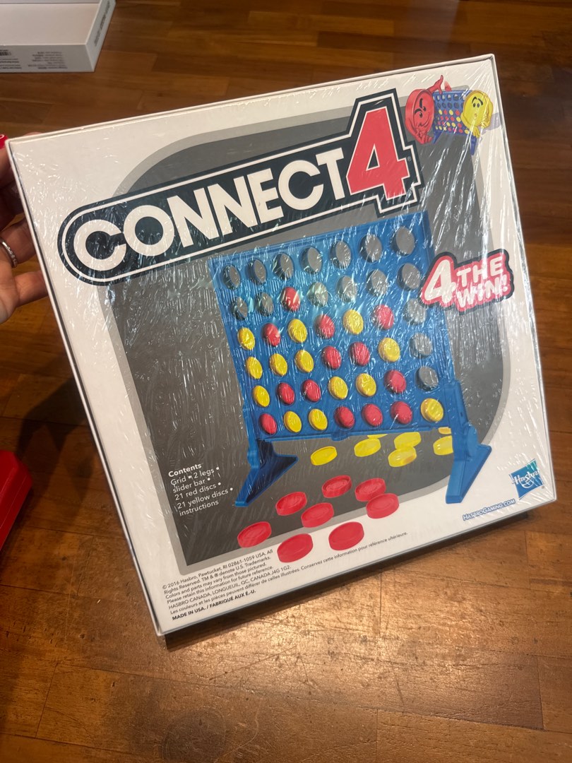 Hasbro Connect 4 Board Game - Brand New, Hobbies & Toys, Toys & Games ...