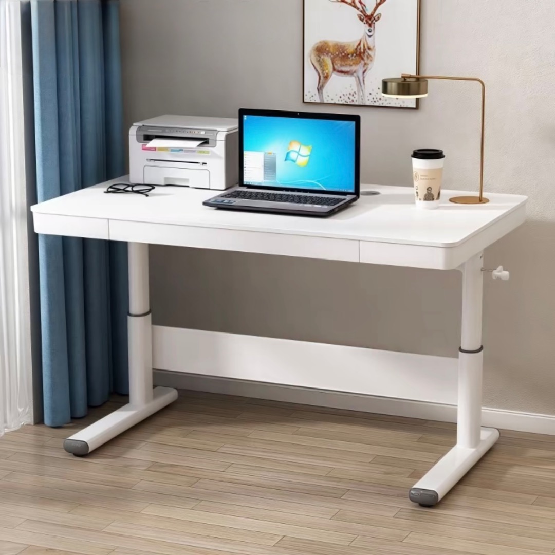 Height Adjustable Laptop Table | Home Office Study Desk Table | Manual ...