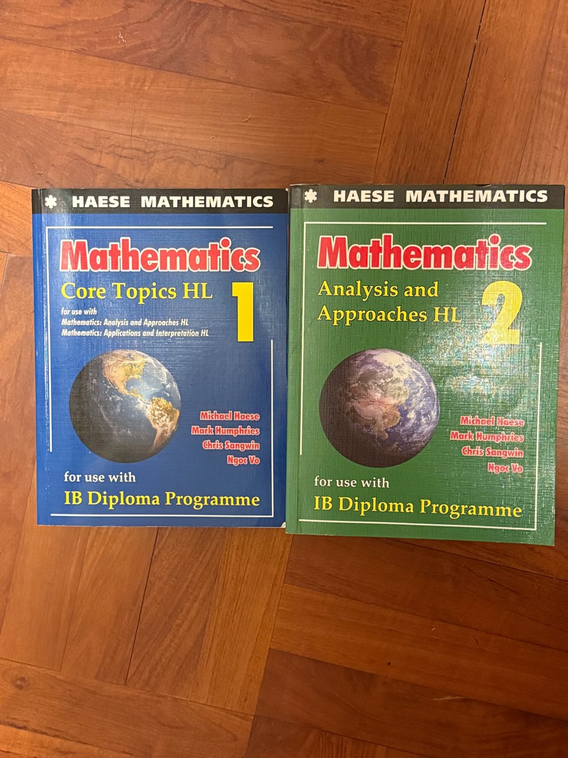IB Maths AAHL Textbook, 興趣及遊戲, 書本 & 文具, 教科書 - Carousell