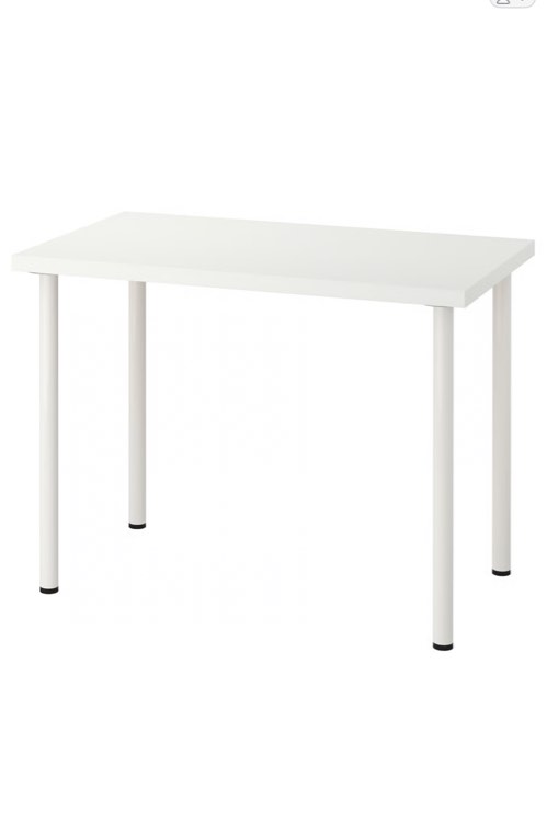 IKEA White Table - 100x60cm, Furniture & Home Living, Furniture, Tables ...