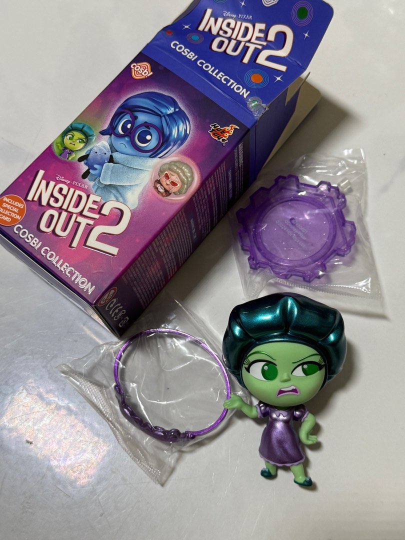 Inside Out 2 Cosbi - Disgust, Hobbies & Toys, Toys & Games on Carousell