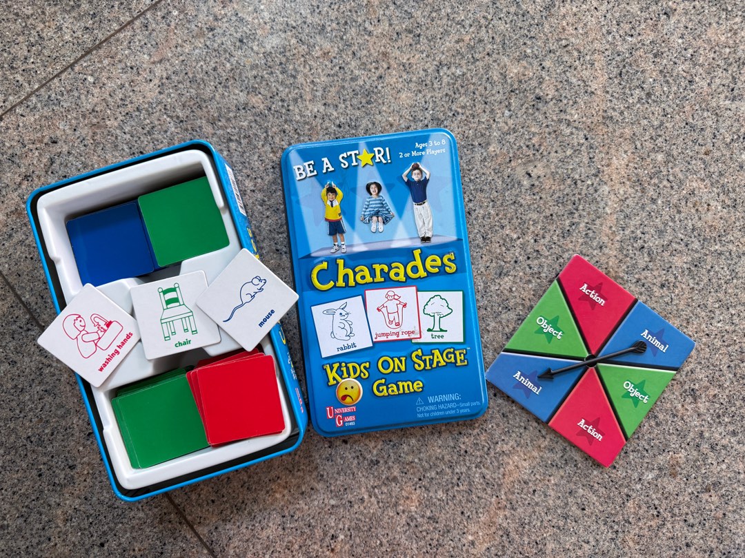 Kids Charades, Hobbies & Toys, Toys & Games on Carousell