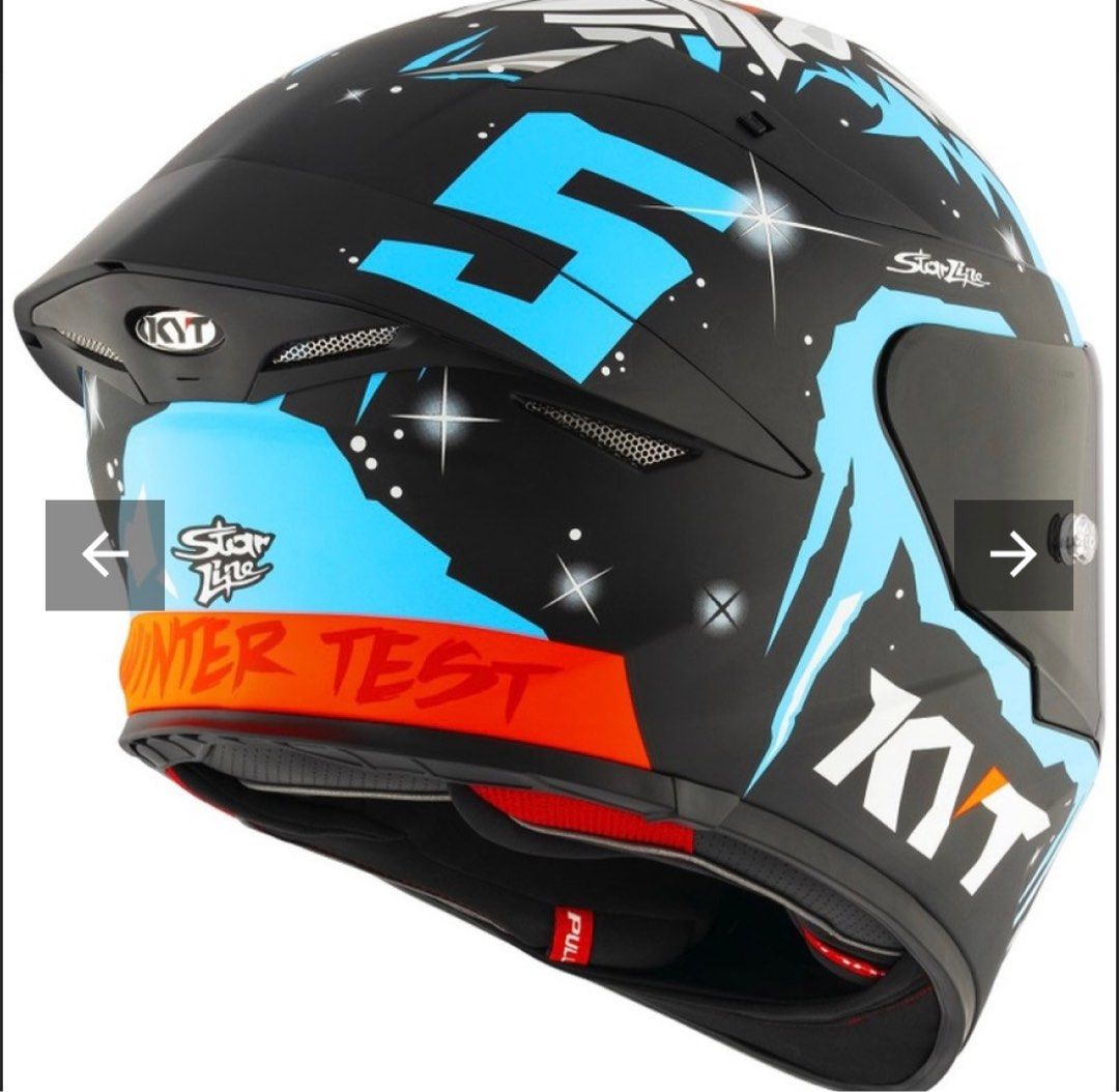 KYT TT COURSE HELMET MASIA WINTER TEST MATT KYT FULL FACE, Motorbikes ...