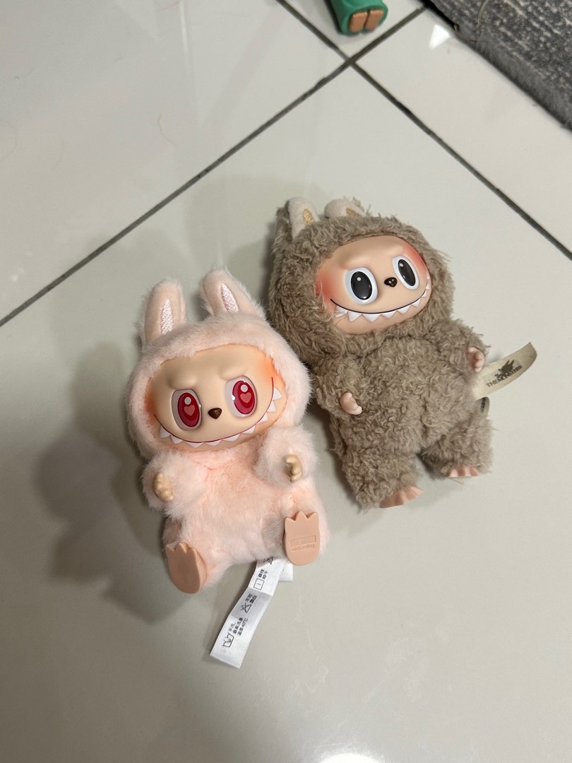 Labubu Dada & Toffee, Hobbies & Toys, Toys & Games on Carousell