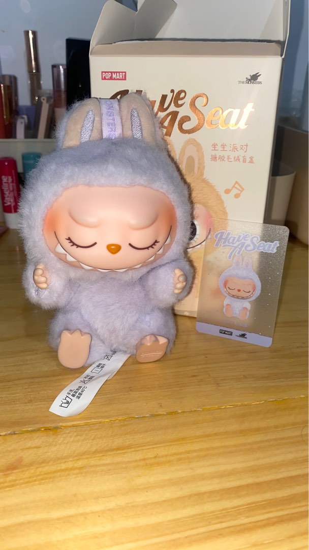 Labubu Have a seat ZIZI, Toys & Collectibles, Mainan di Carousell