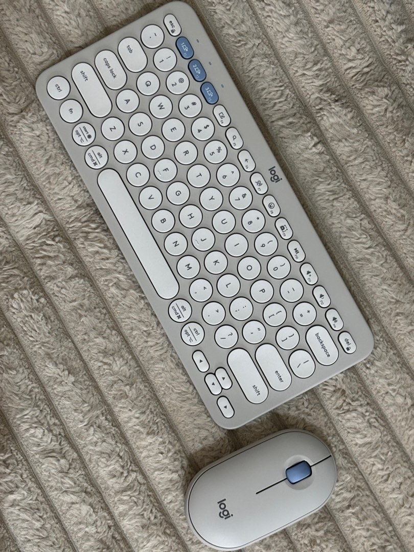 Logitech Pebble 2 Combo (Keyboard and Mouse) Tonal Sand - with Box ...