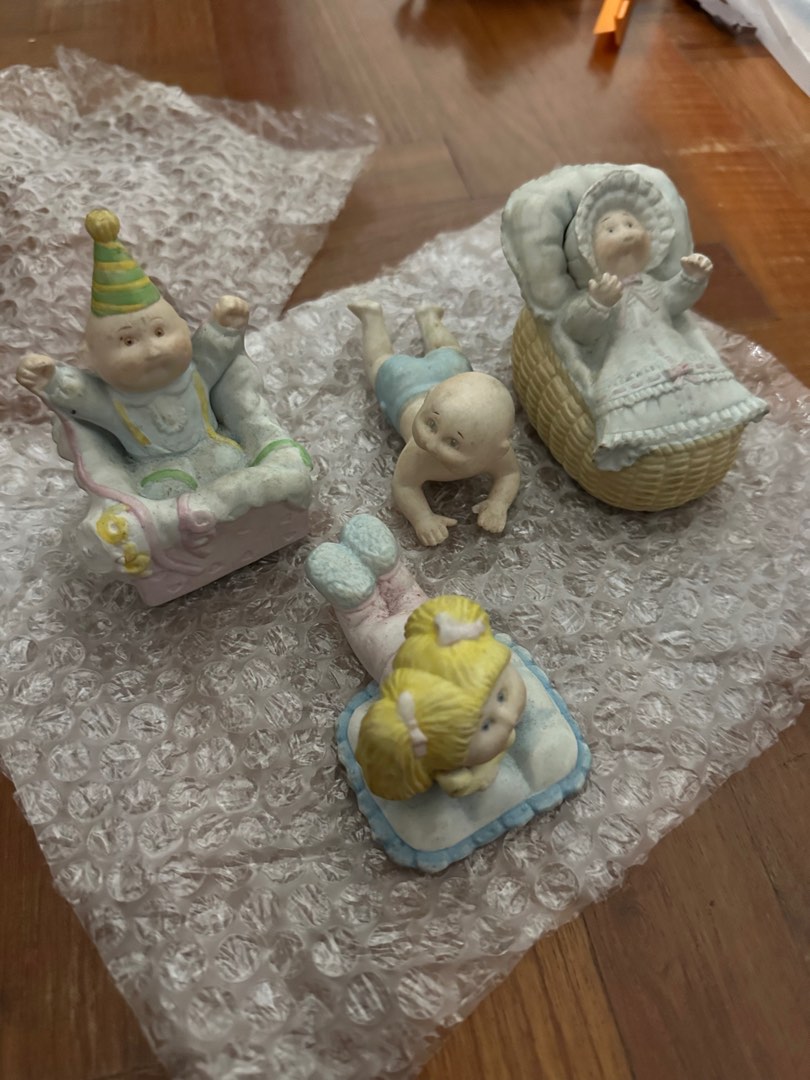 Lot of Cabbage Patch Porcelain Ceramic Figures Rare Vintage, Hobbies ...