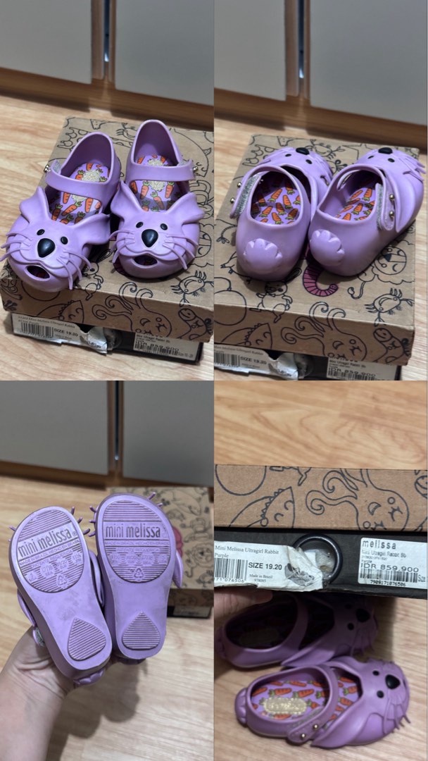 Melissa Bunny Shoes, Bayi & Anak, Lainnya di Carousell