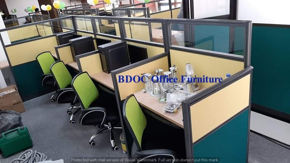 Modular Office Partition - Reception Counter Table - Pantry Table ...