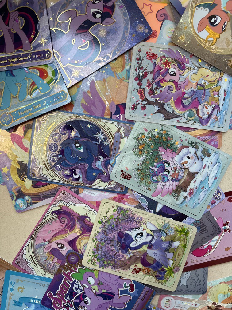 My Little Pony Cards MLP Cards 小马宝莉卡, Hobbies & Toys, Memorabilia ...