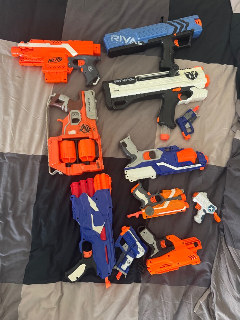 Nerf Gun Collection - Various Models, Hobbies & Toys, Toys & Games on ...