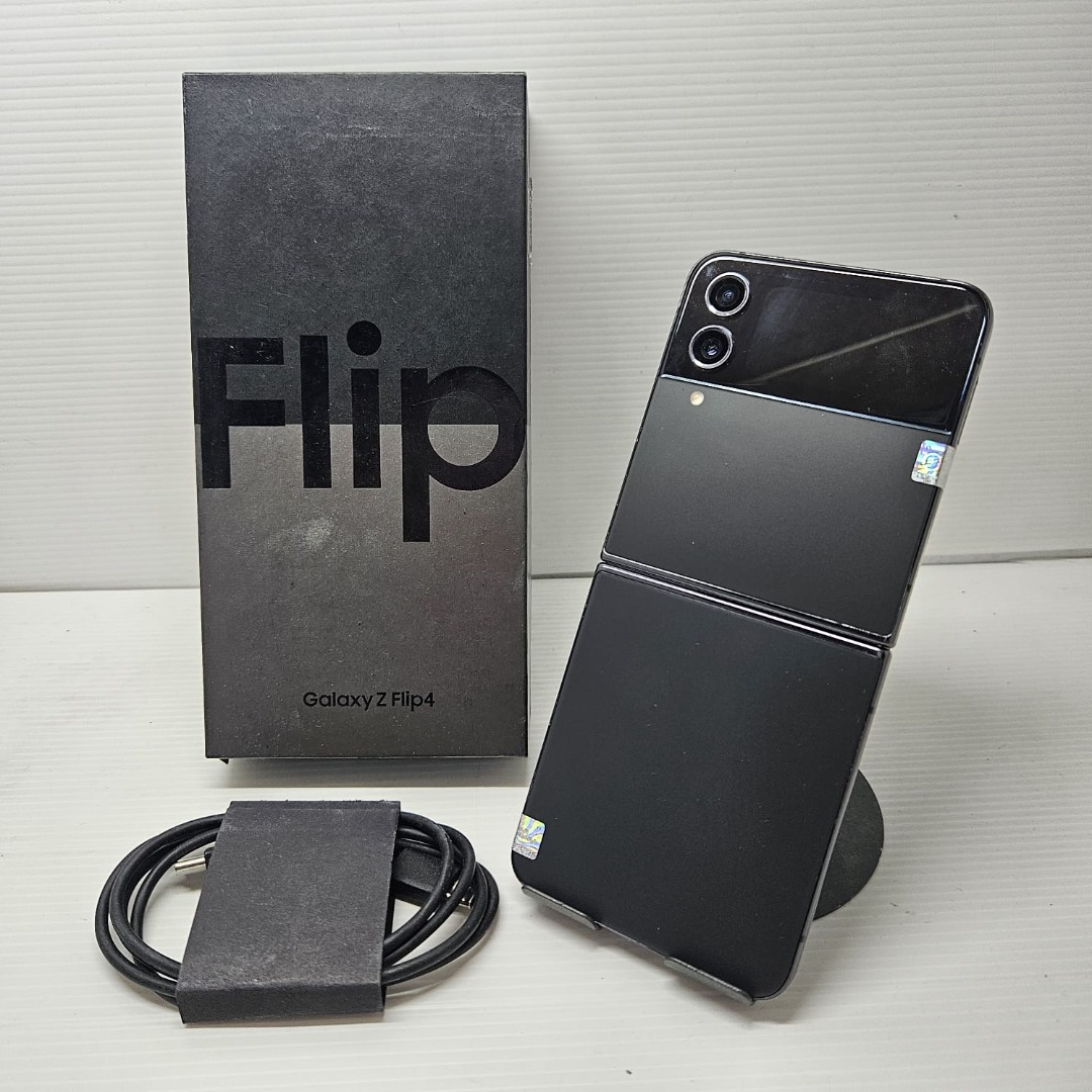 NO MINUS SAMSUNG GALAXY Z FLIP 4 5G 8/256 BLACK FULLSET LIKE NEW ...