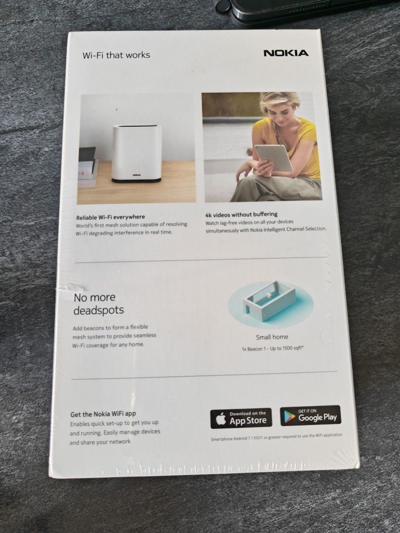 Nokia WiFi Beacon 1 - Brand New, Computers & Tech, Parts & Accessories ...