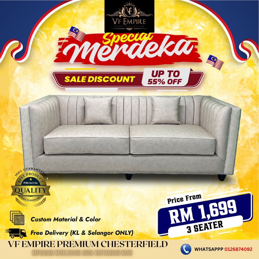 OFFER MERDEKA SALE 2025, Furniture & Home Living, Furniture, Sofas on ...