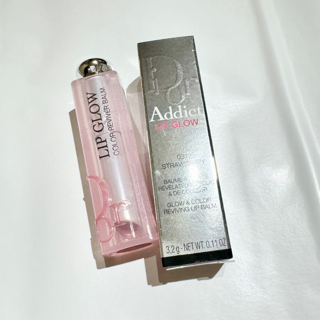 ON HAND Original Dior lip glow lip balm preloved lightly used barely ...
