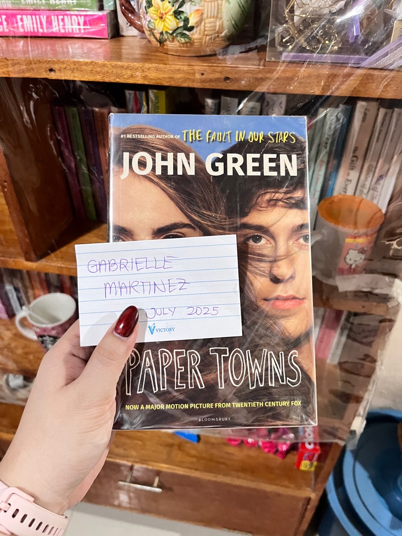 Paper Towns by John Green UK PB, Hobbies & Toys, Books & Magazines ...