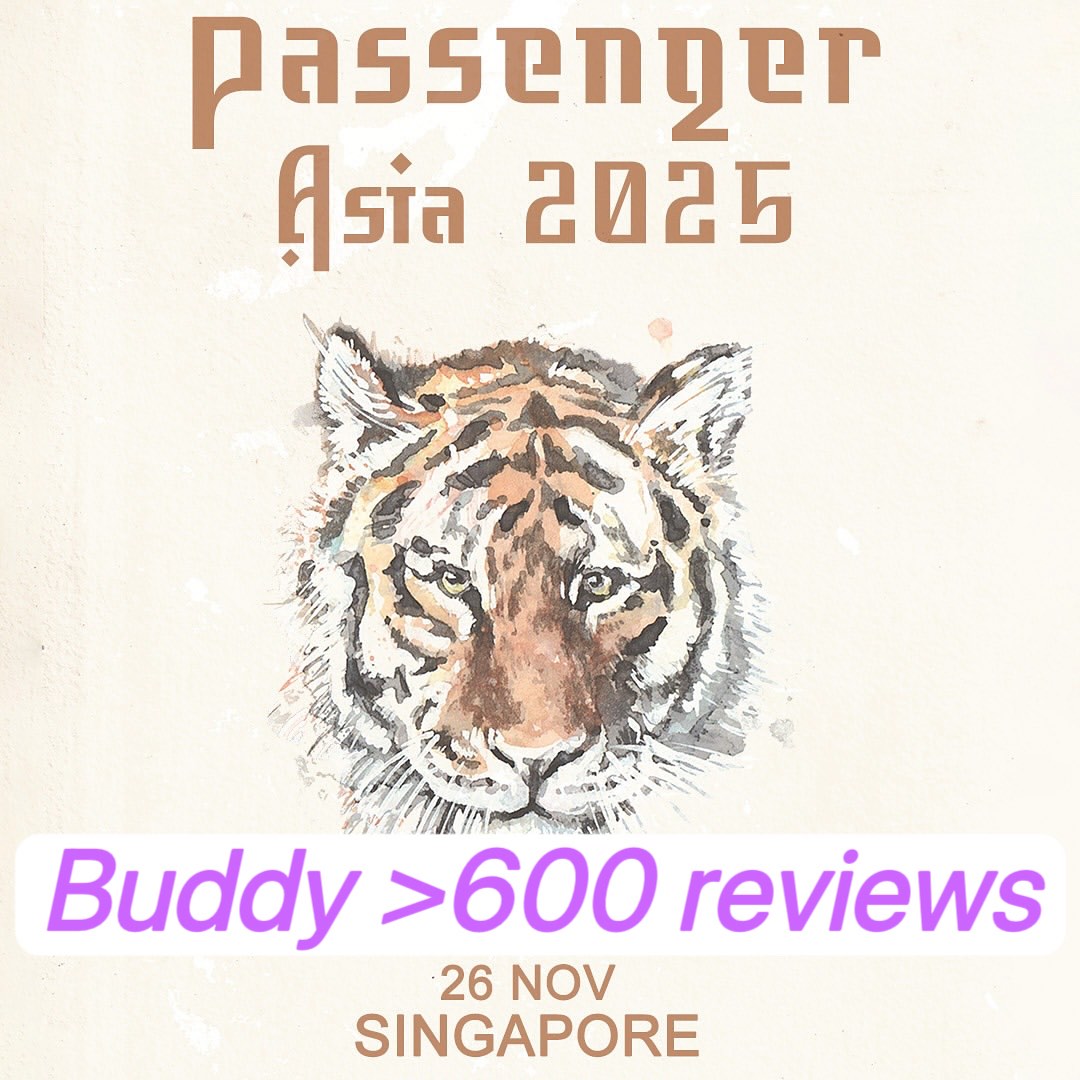 Passenger Asia Tour 2025 Singapore concert Mike Rosenberg Stall Dress ...