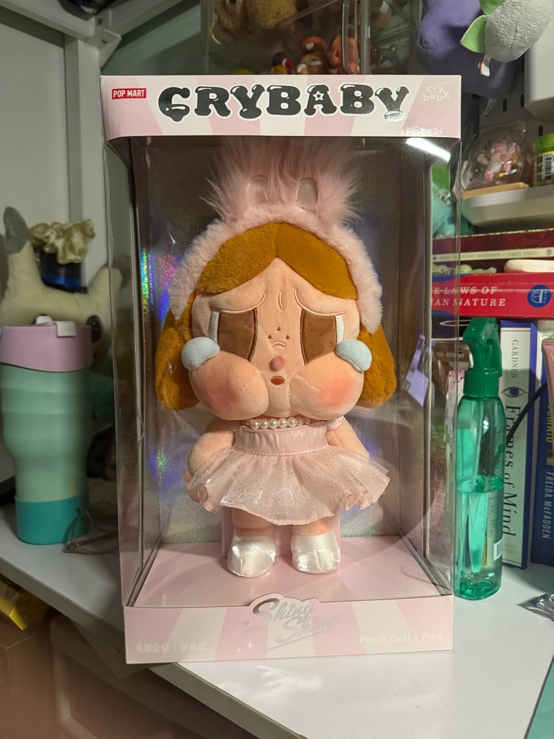 [PINK] Crybaby shiny shiny plush toy, Hobbies & Toys, Toys & Games on ...