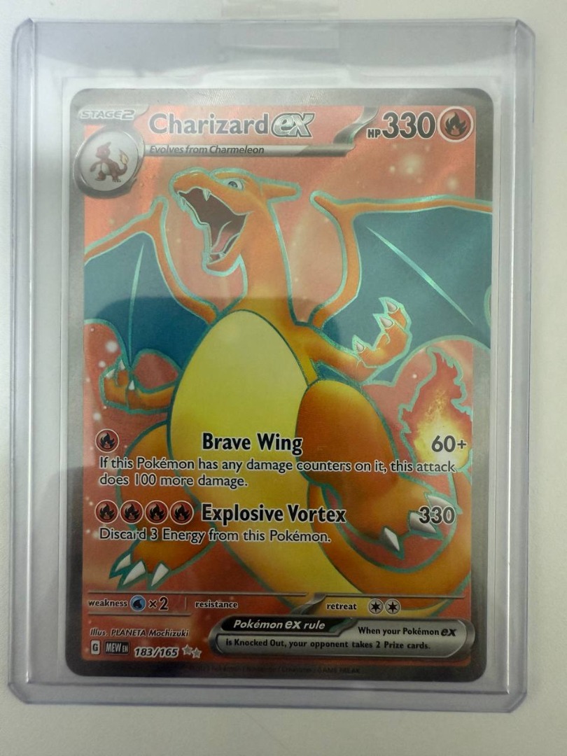 Pokemon 151 Charizard ex Full Art, Hobbies & Toys, Toys & Games on ...