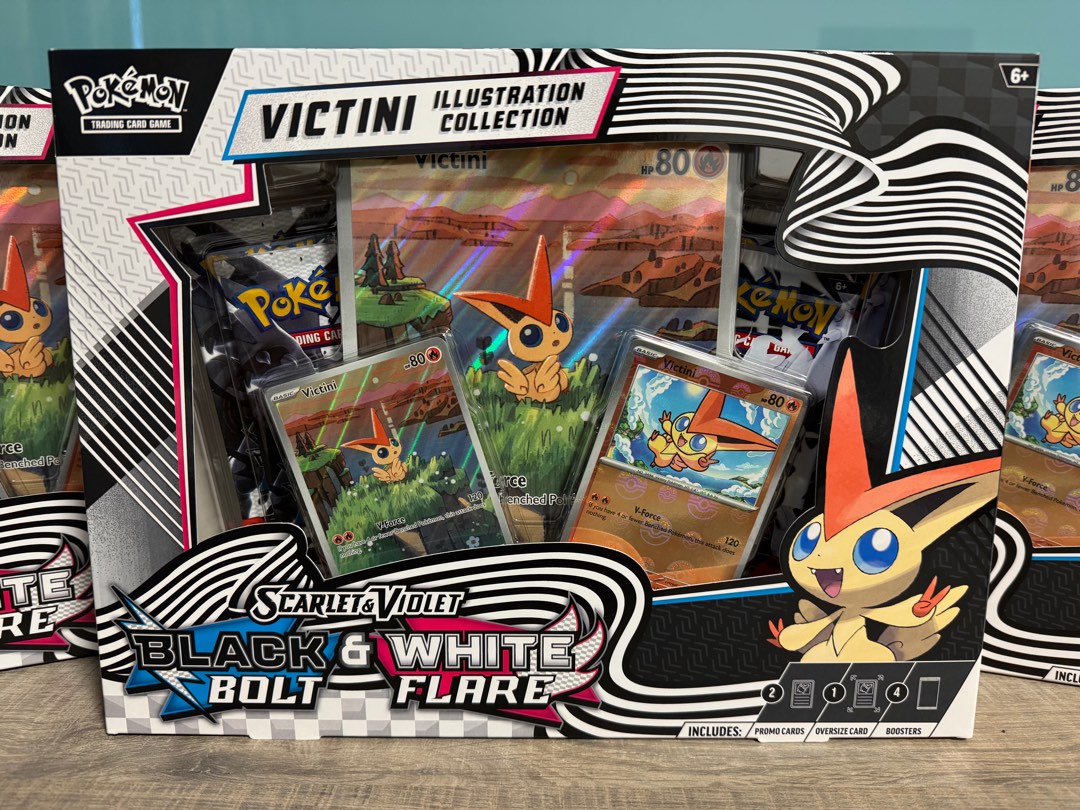 Pokemon TCG Victini Illustration Collection Box Set, Hobbies & Toys ...