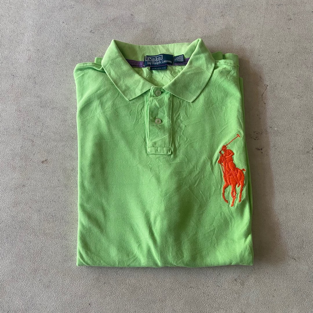 Polo Ralph Lauren Shirt Lengan Panjang Polo Big Logo, Fesyen Wanita ...