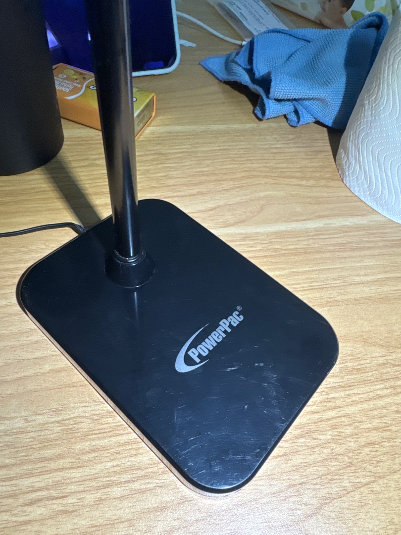 PowerPac LED Desk Lamp, Furniture & Home Living, Lighting & Fans, Lighting on Carousell