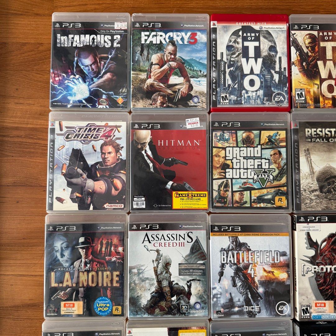 Playstation PS3 Games For Sale - Assassins Creed, Hitman, Far Cry 3 ...