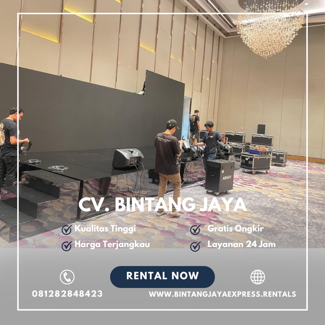 Pusat Penyewaan Panggung Melaminto Hitam Siap Pasang Aman Tangerang ...