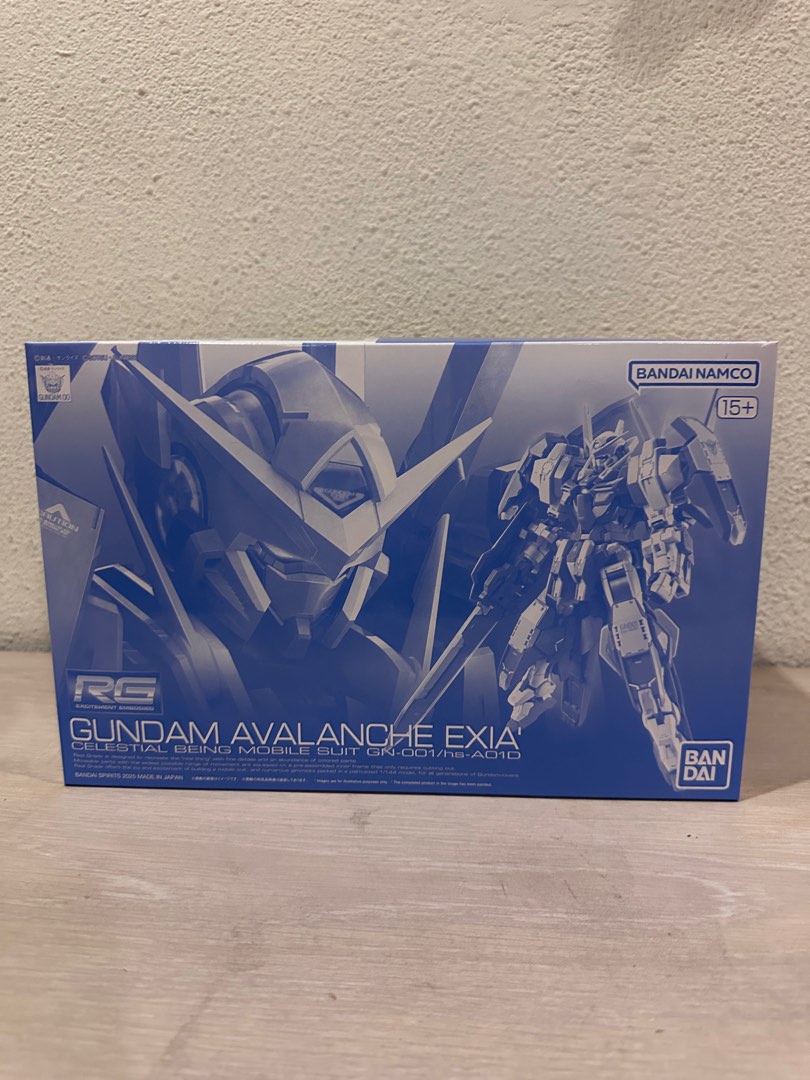 Rg Avalanche Exia Gundam - Authentic Premium Bandai 1/144 - Pristine ...