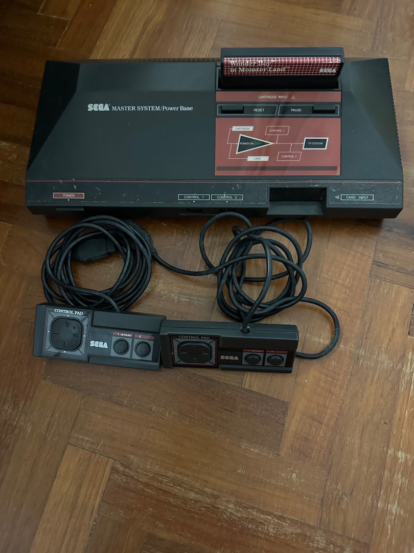 Sega Master System Power Base Console Includes One Game!, TV & Home ...